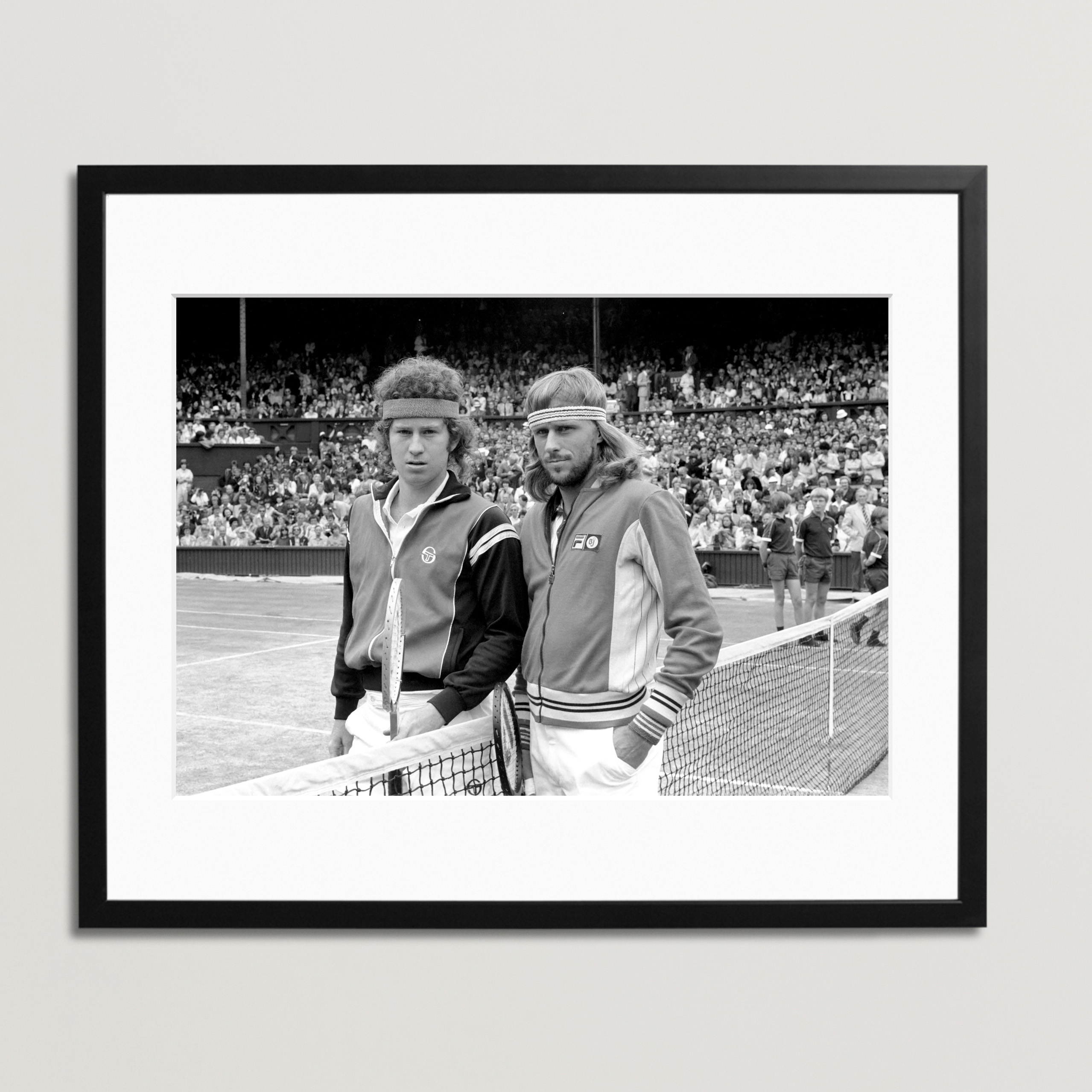 Sonic Editions Framed Wimbledon 1980 Mens Final bei Care of Carl