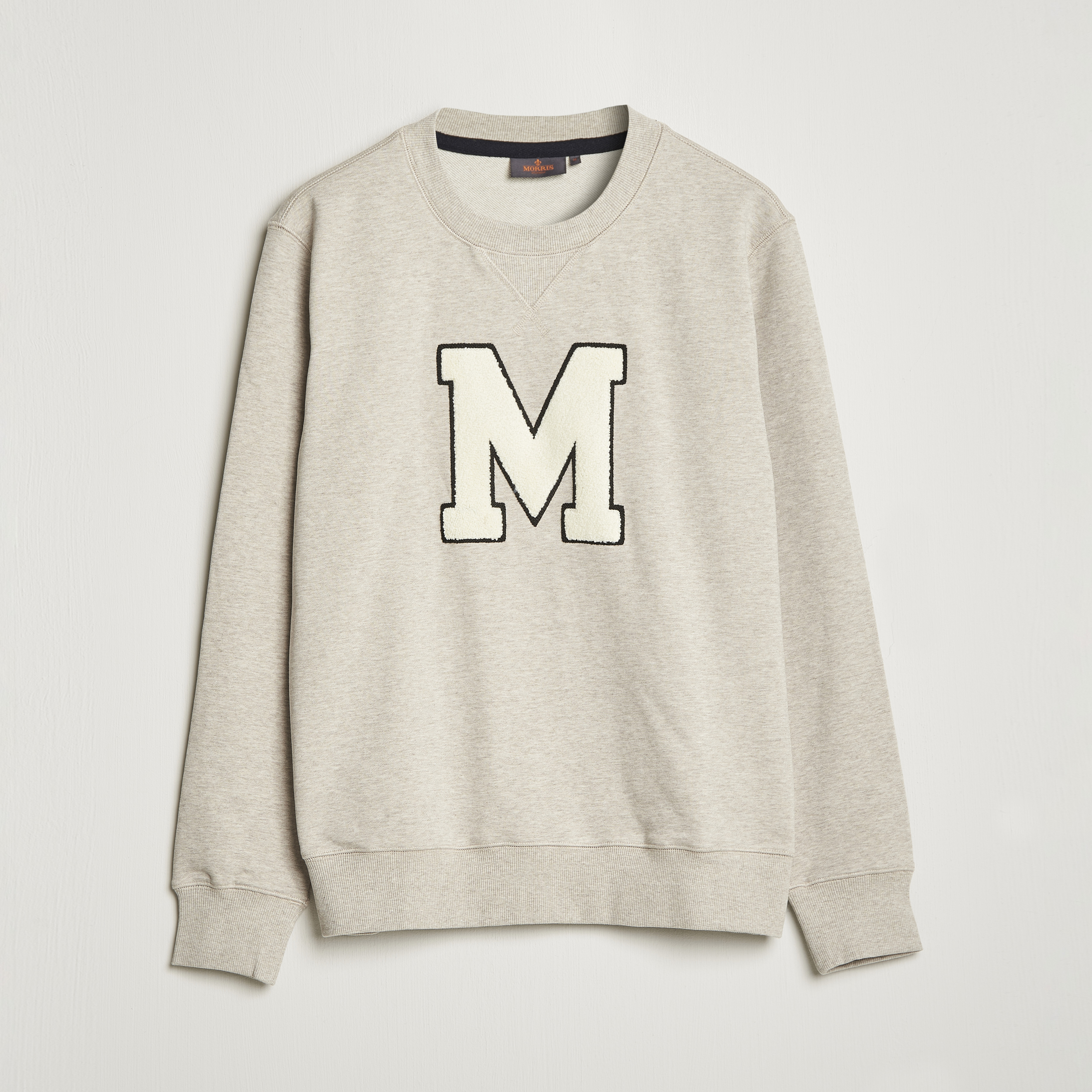 Morris Leoni Logo Sweatshirt Khaki bei Care of Carl