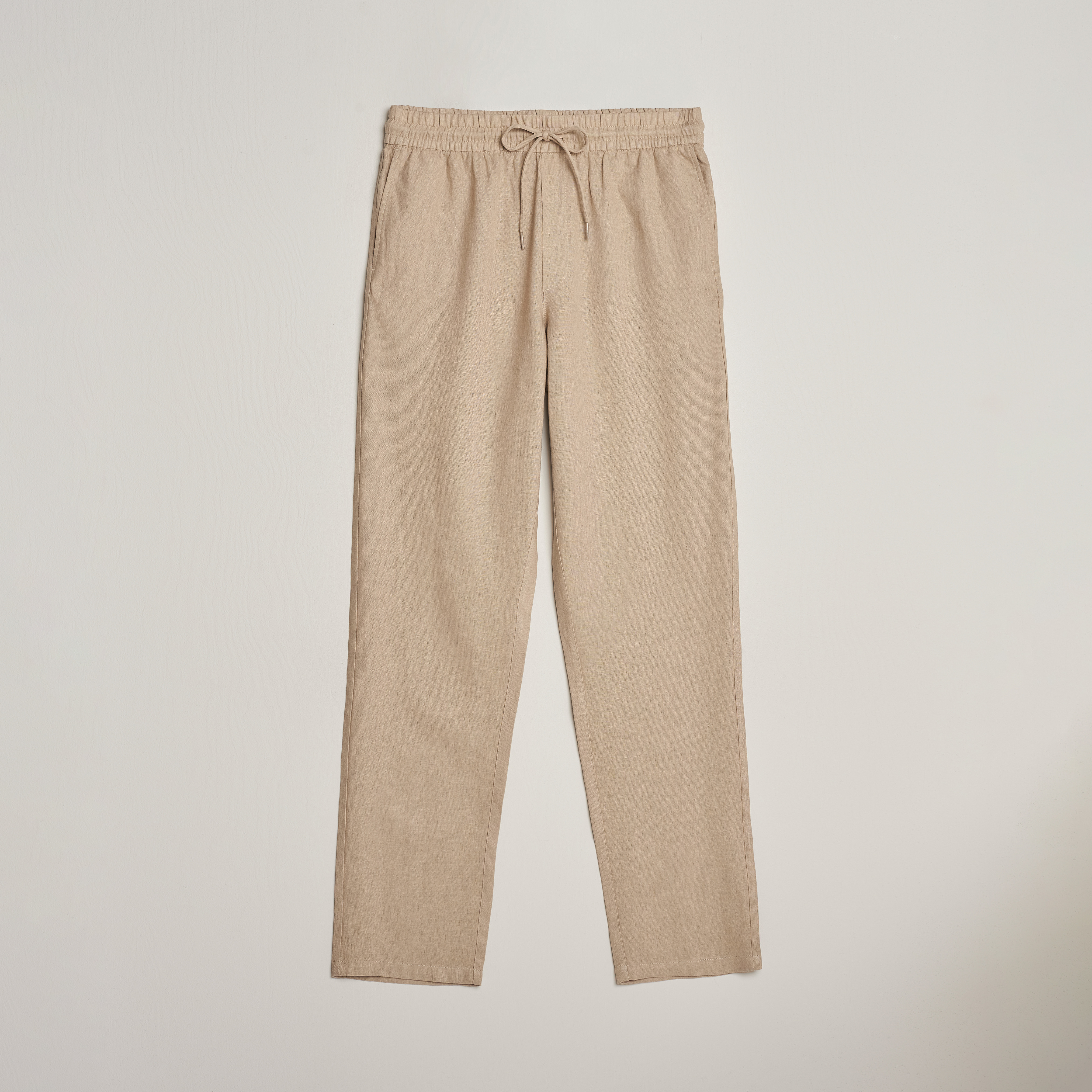 Les Deux Patrick Linen Pants Light Desert Sand bei Care of Carl