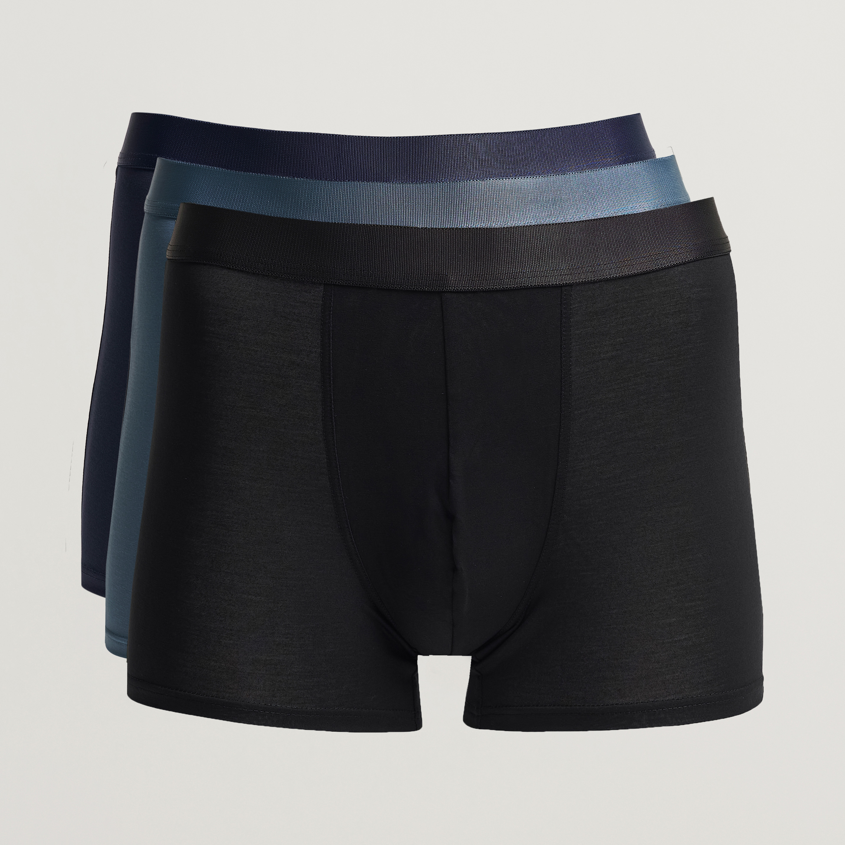 CDLP 3-Pack Boxer Briefs Black/Navy/Steel bei Care of Carl