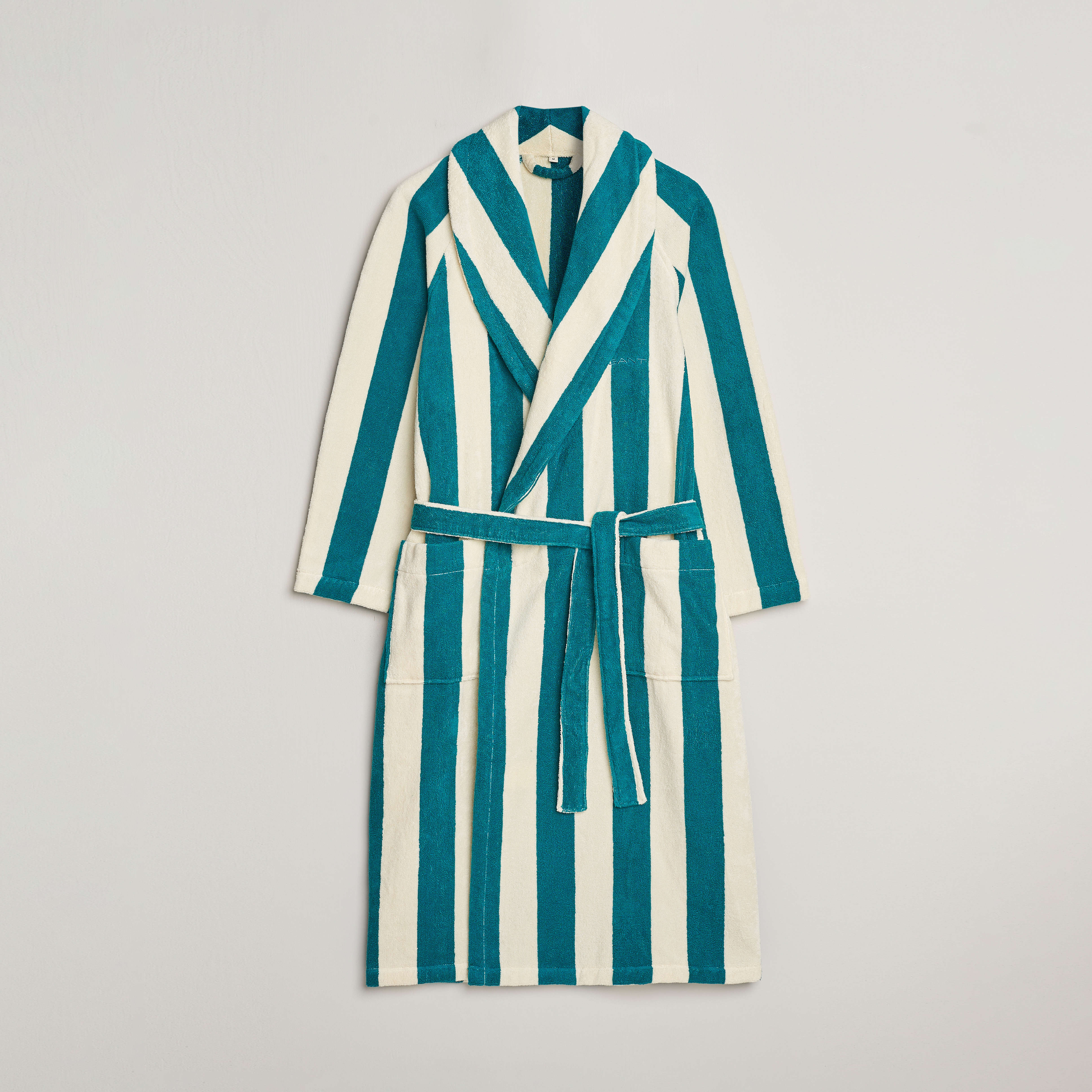 GANT Striped Robe Ocean Turquoise/White bei Care of Carl