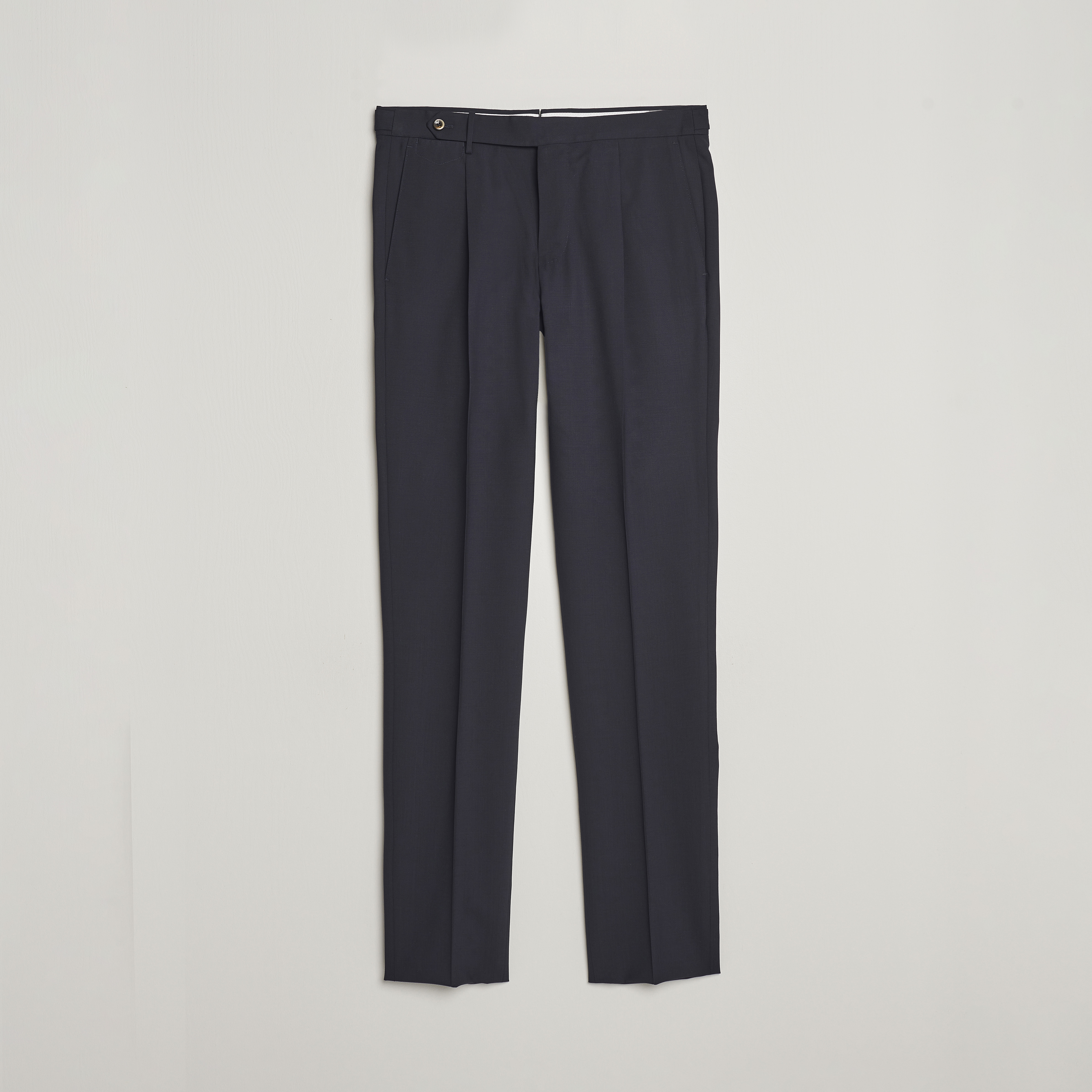 PT01 Gentleman Fit Wool Stretch Trousers Navy bei Care of Carl