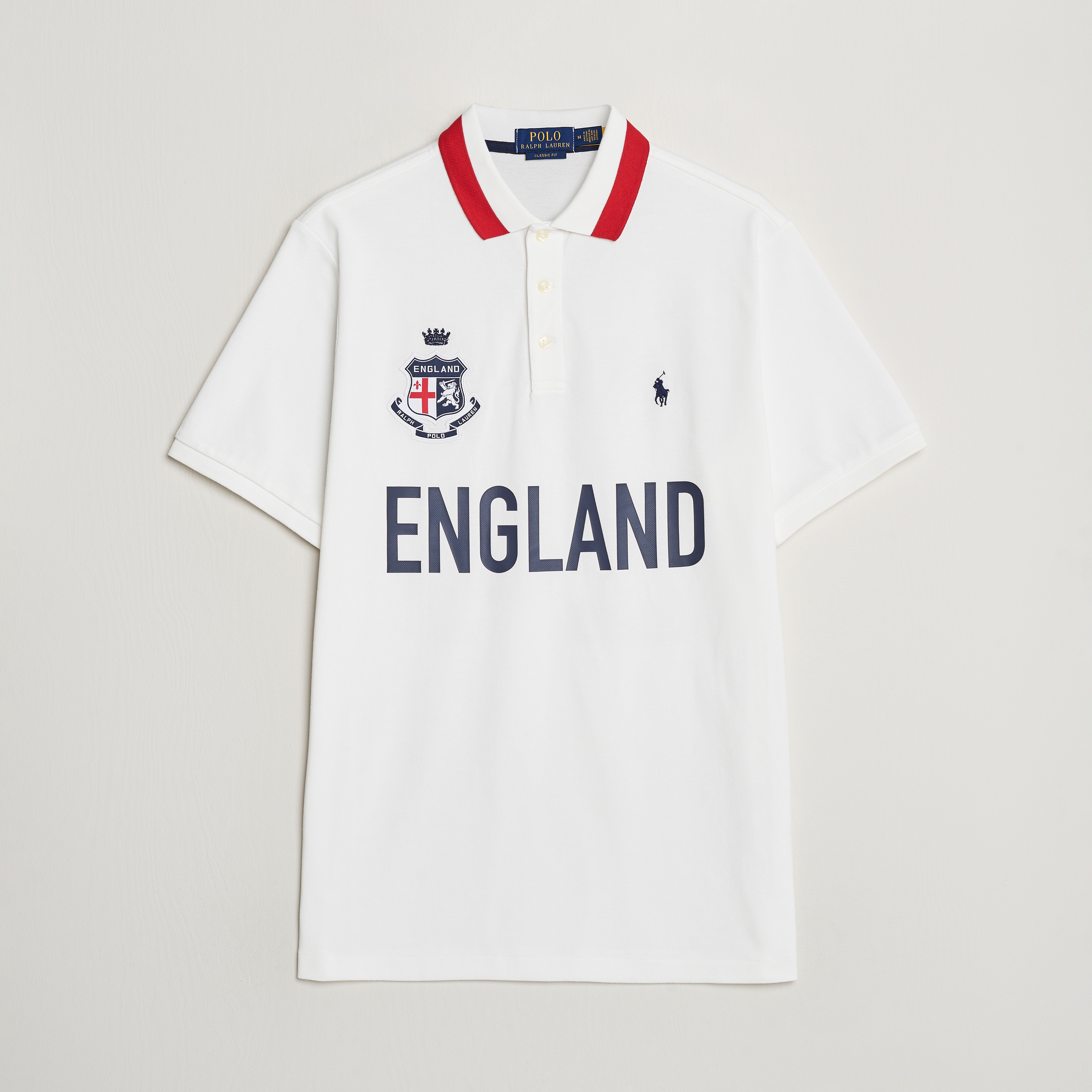 Polo Ralph Lauren Classic Fit Country Polo White bei Care of Carl