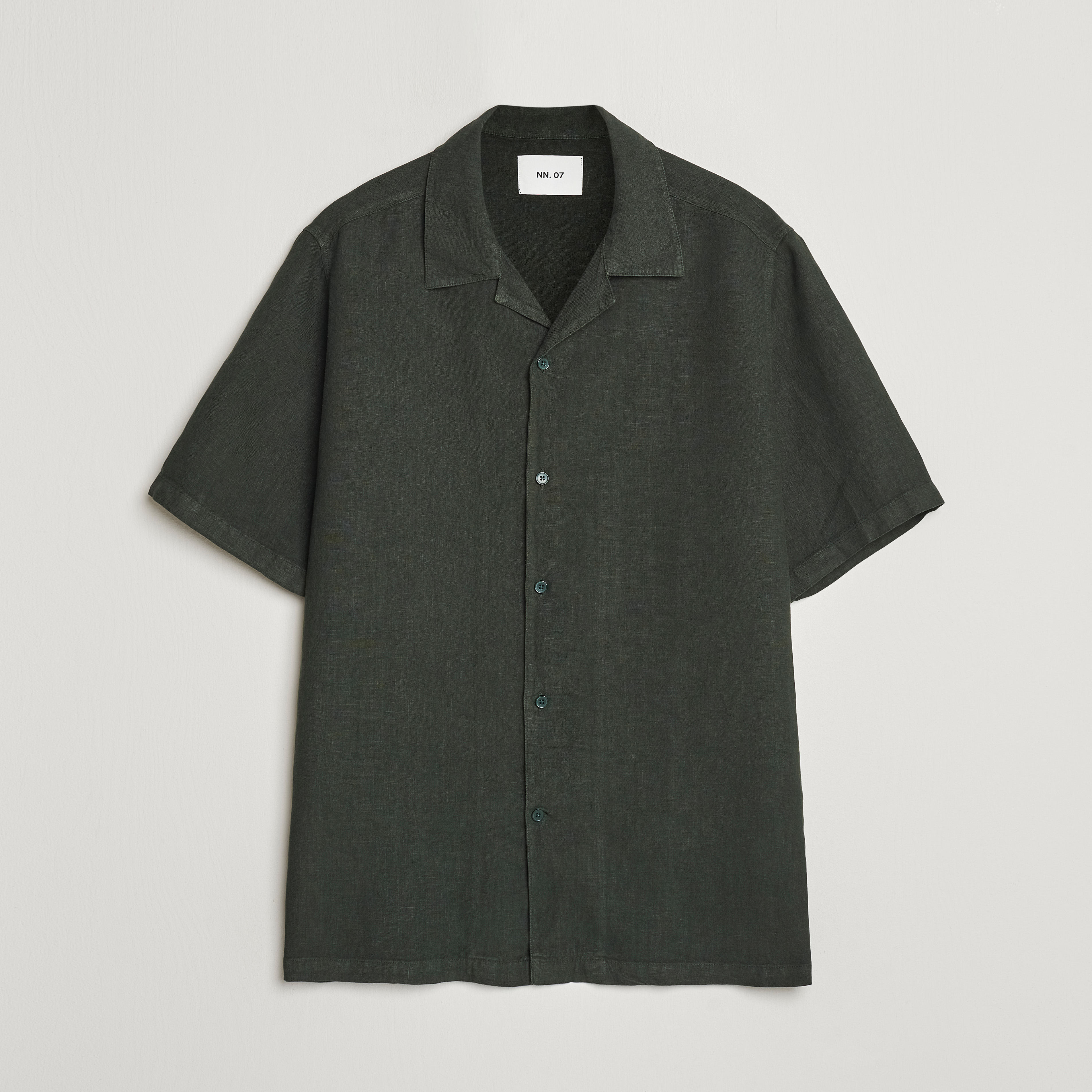 NN07 Julio Linen Resort Shirt Rosin Green bei Care of Carl