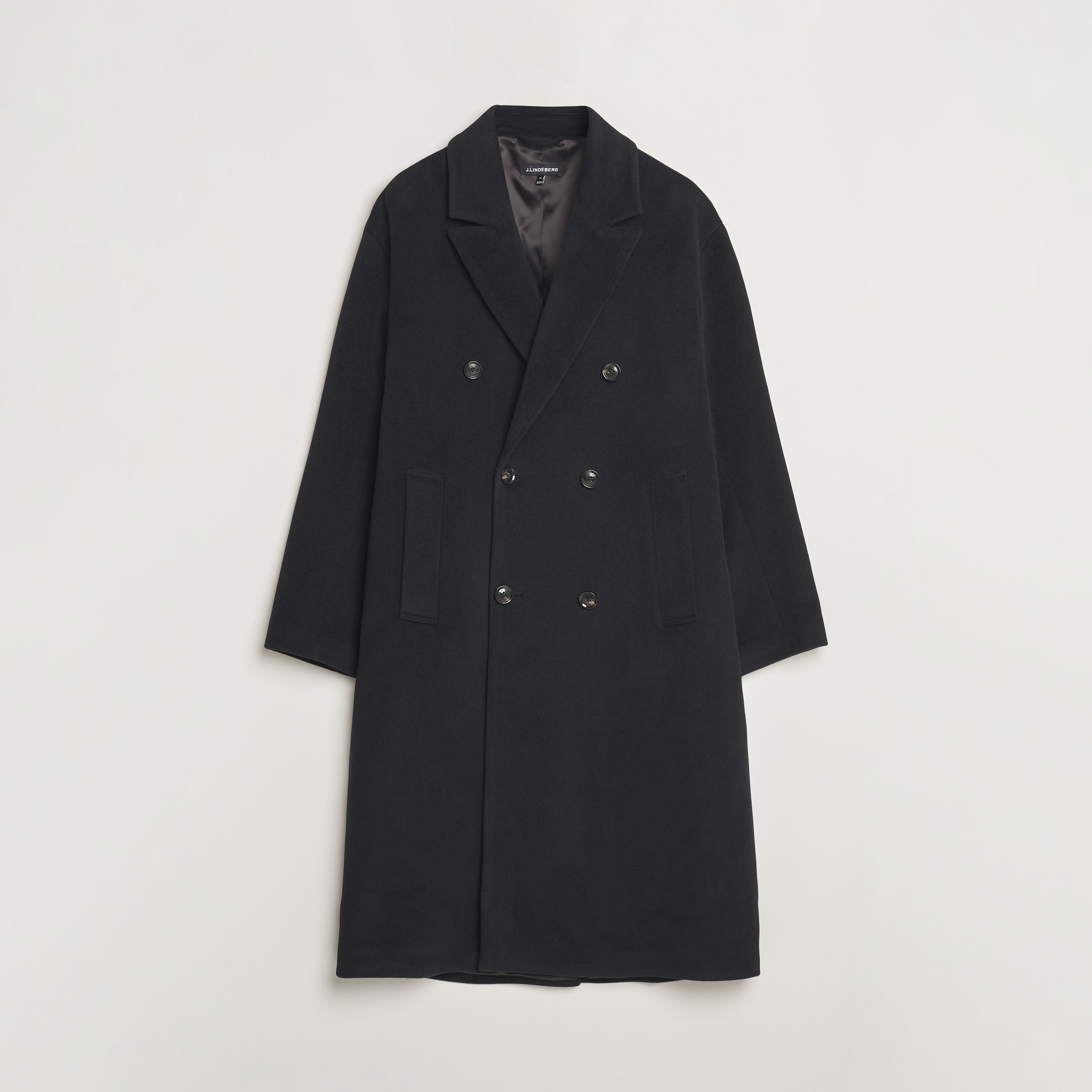J.Lindeberg Willy Wool Coat Black bei Care of Carl