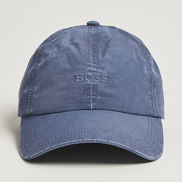 BOSS ORANGE Derrel Washed Logo Cap Dark Blue bei Care of Carl