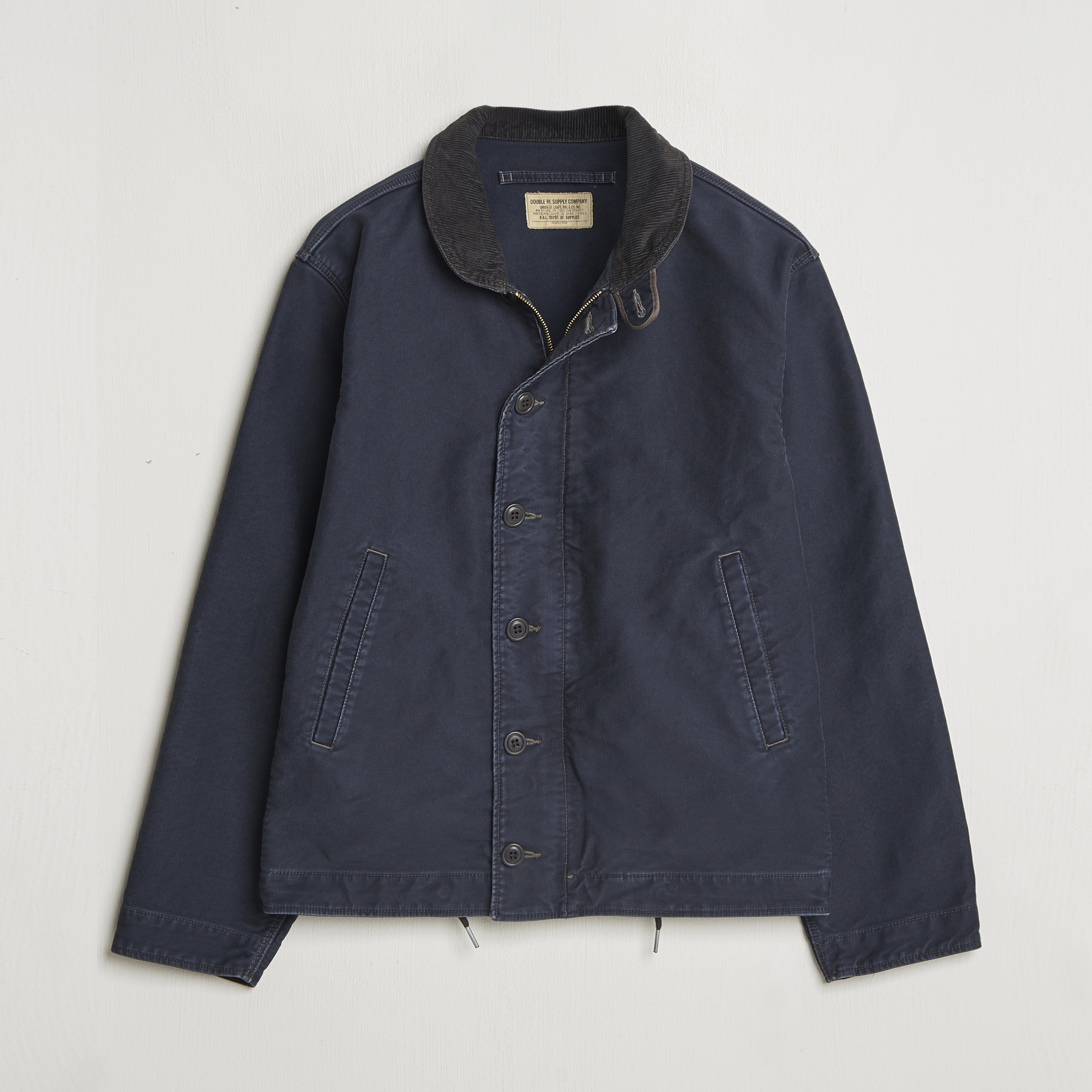 RRL Bower Deck Jacket Navy bei Care of Carl