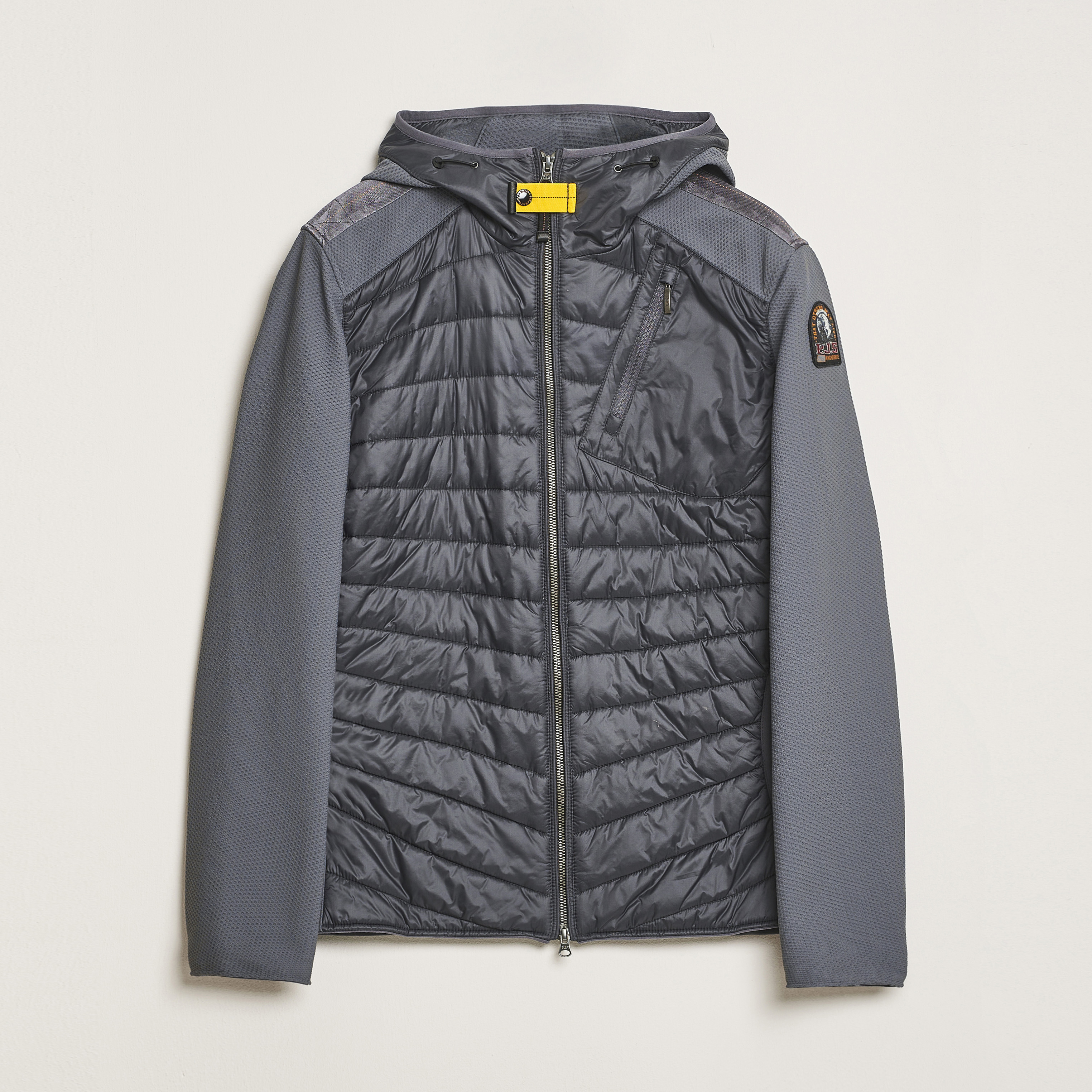 Parajumpers Nolan Mesh Hooded Hybrid Gargoyle bei Care of Carl