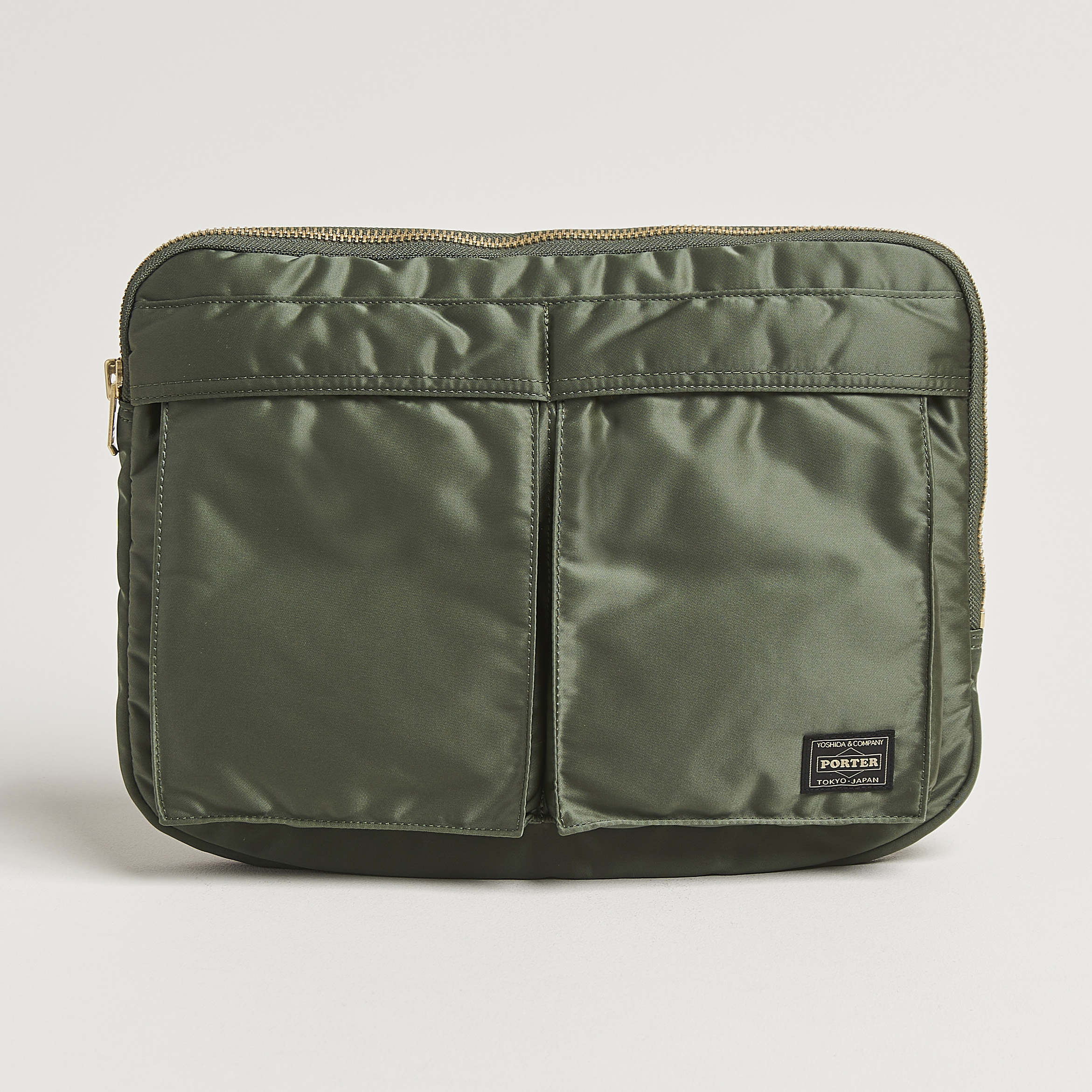 Porter-Yoshida & Co. Tanker Document Case Sage Green bei Care of Carl