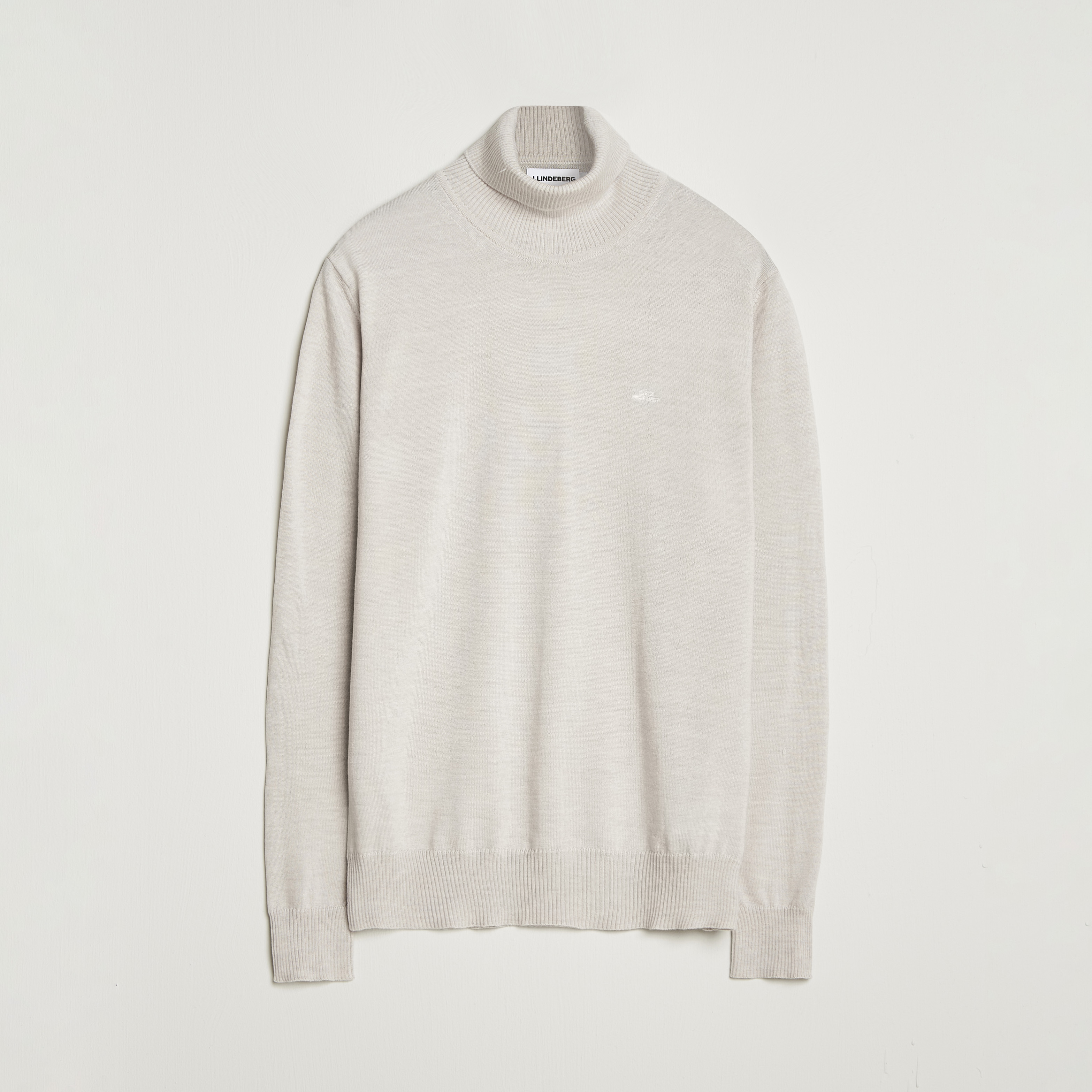 J.Lindeberg Kaden Merino Turtleneck Moonbeam Melange bei Care of Carl