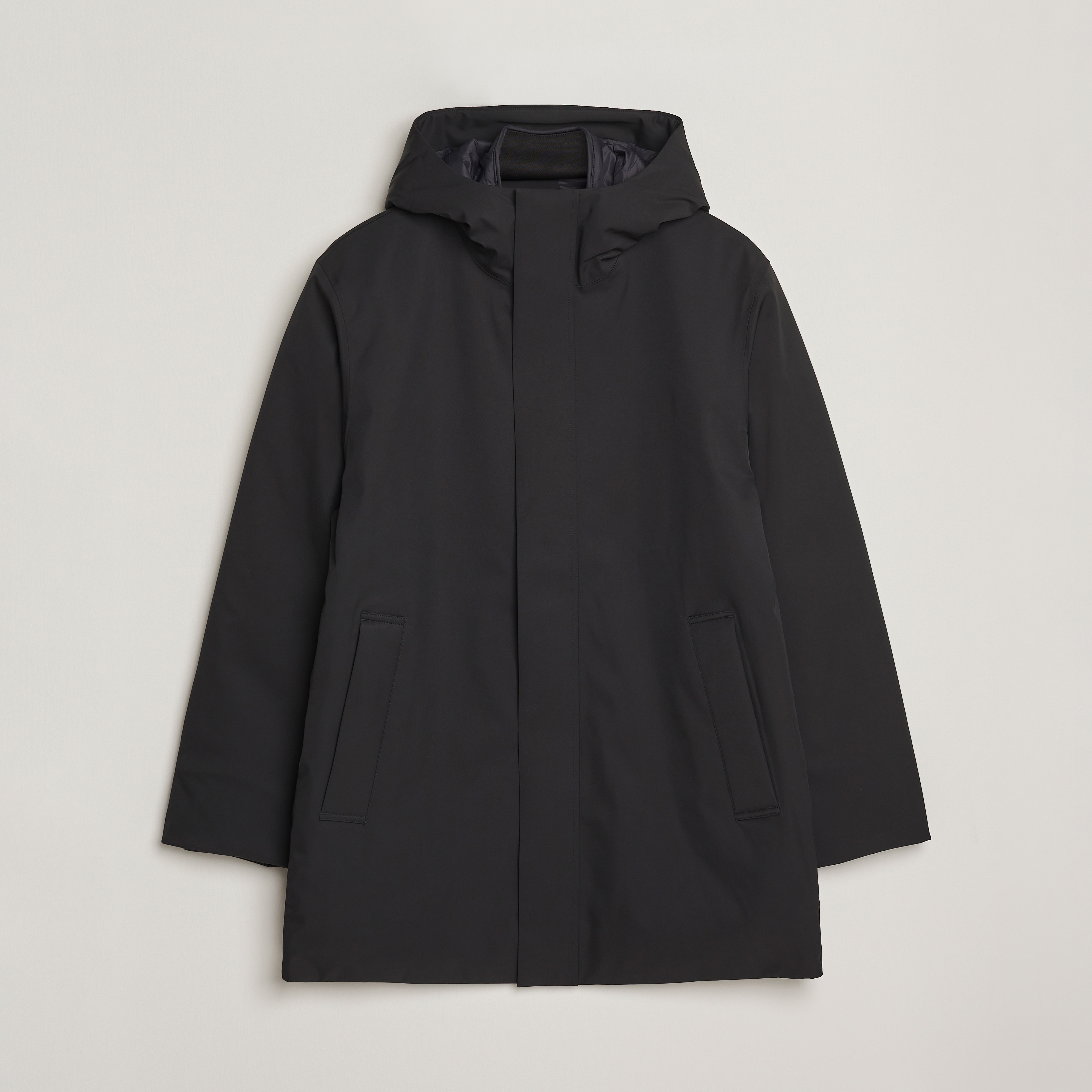 NN07 Blake Hooded Jacket Black bei Care of Carl