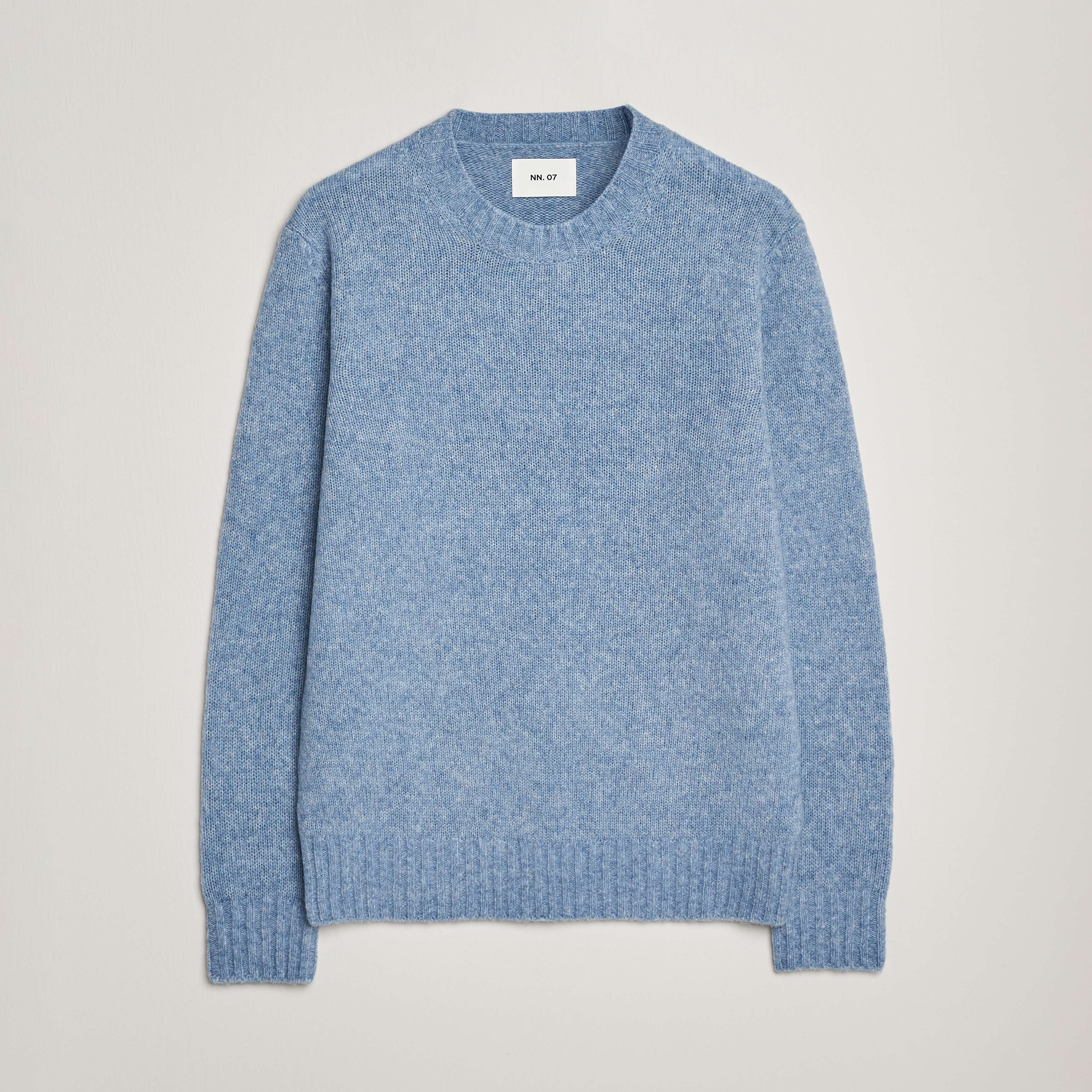 NN07 Lee Wool Knitted Sweater Denim Blue bei Care of Carl
