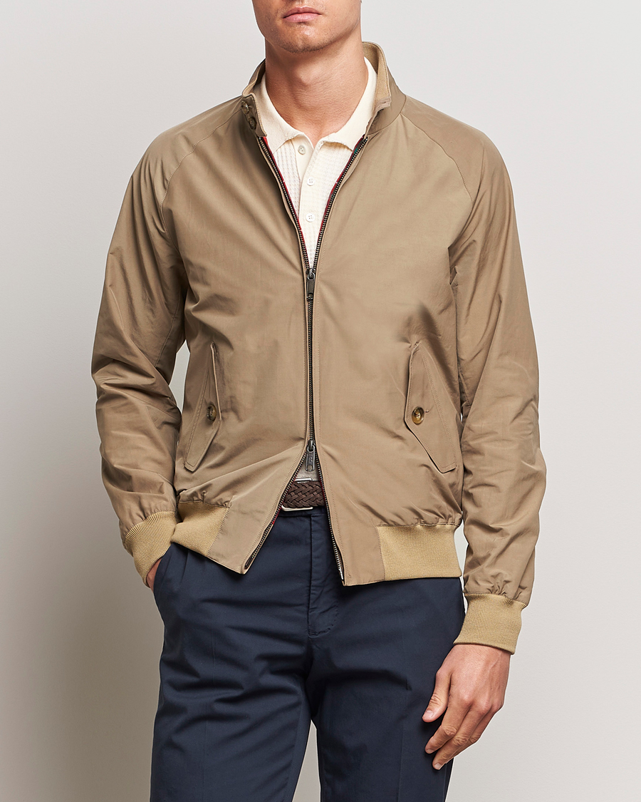 Baracuta G9 Original Harrington Jacket Tan bei Care of Carl